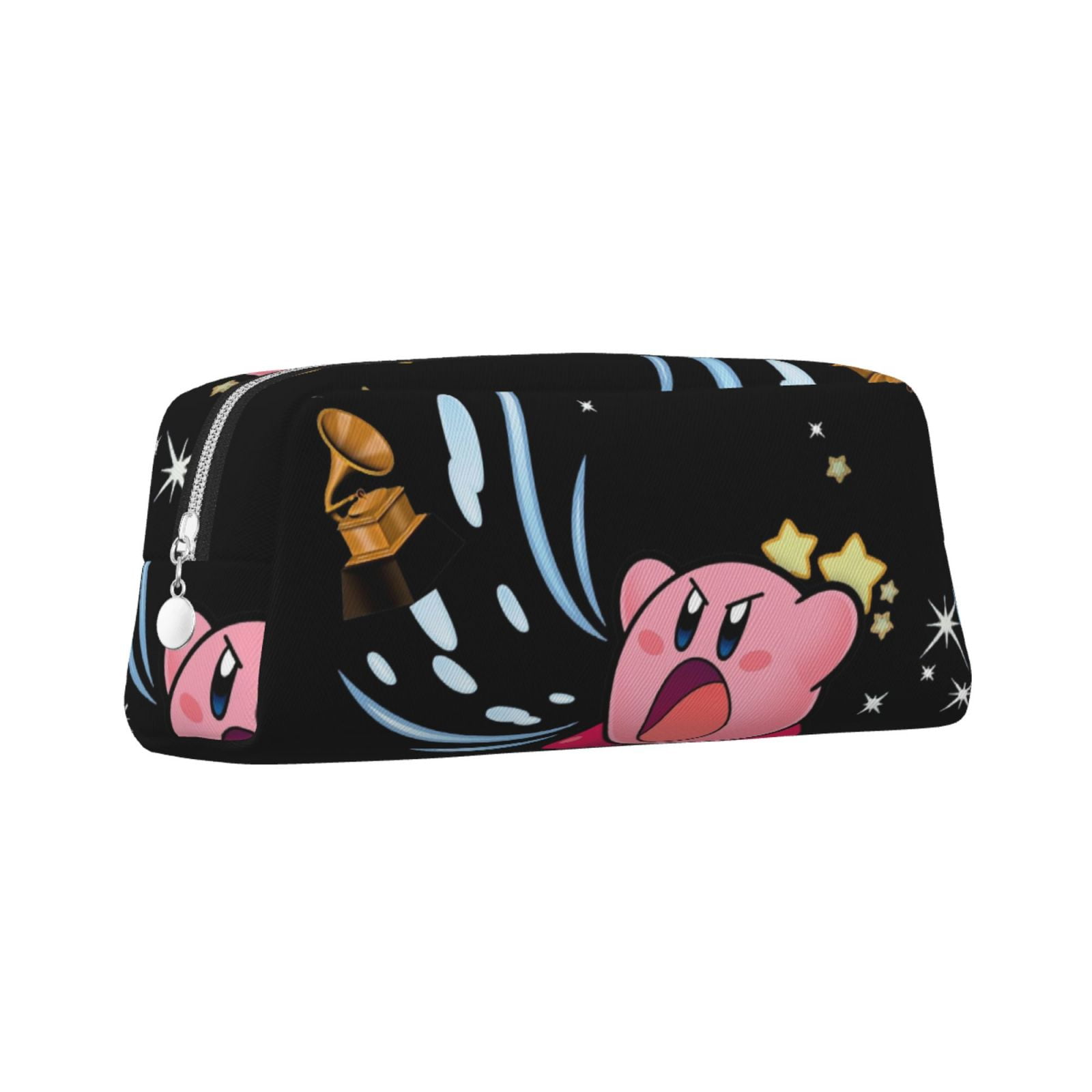 Kirby # Unisex Leather Pencil Case, Multi Function Leather Minimalist ...