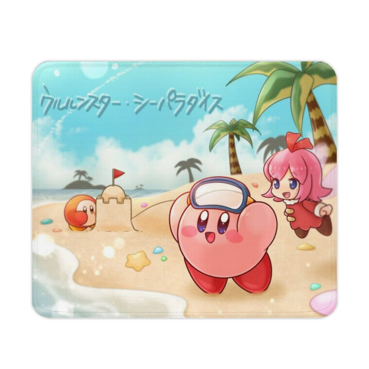 Kirby cute12*10in Genshin Impact Comfortable Mouse Pad Gaming Mouse Mat ...