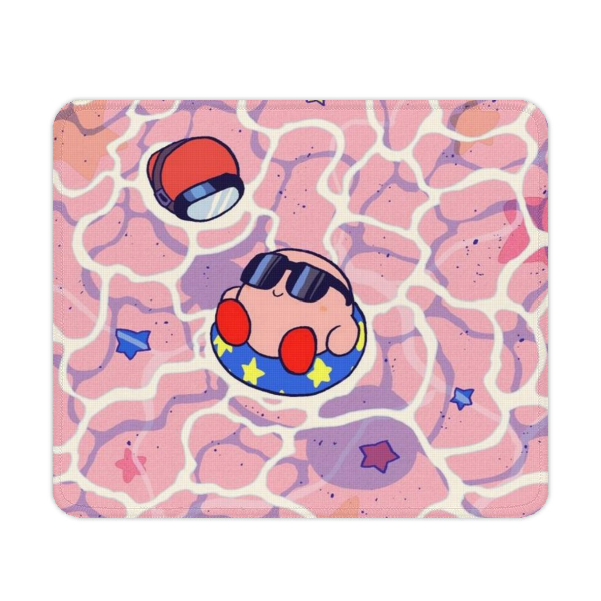 Kirby cute12*10in Genshin Impact Comfortable Mouse Pad Gaming Mouse Mat ...