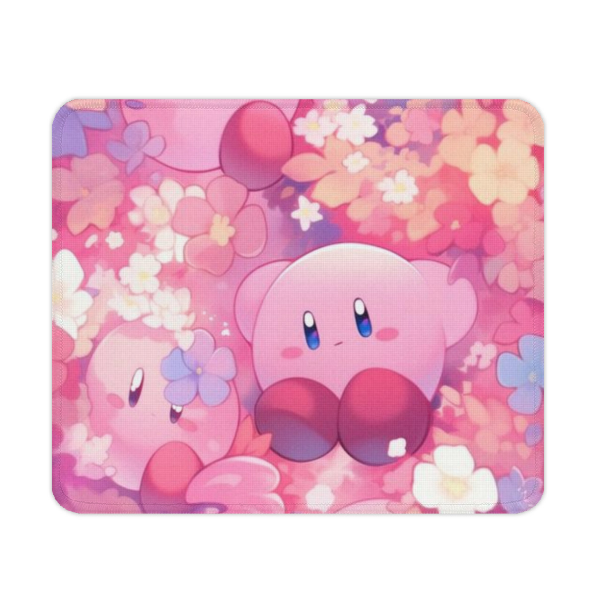 Kirby cute12*10in Genshin Impact Comfortable Mouse Pad Gaming Mouse Mat ...
