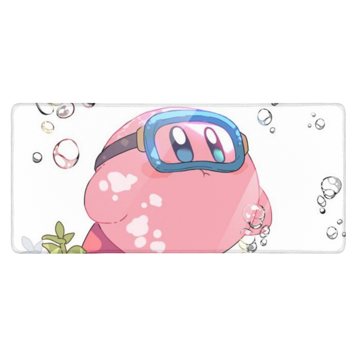 Kirby cute35*16in Genshin Impact Comfortable Mouse Pad Gaming Mouse Mat ...
