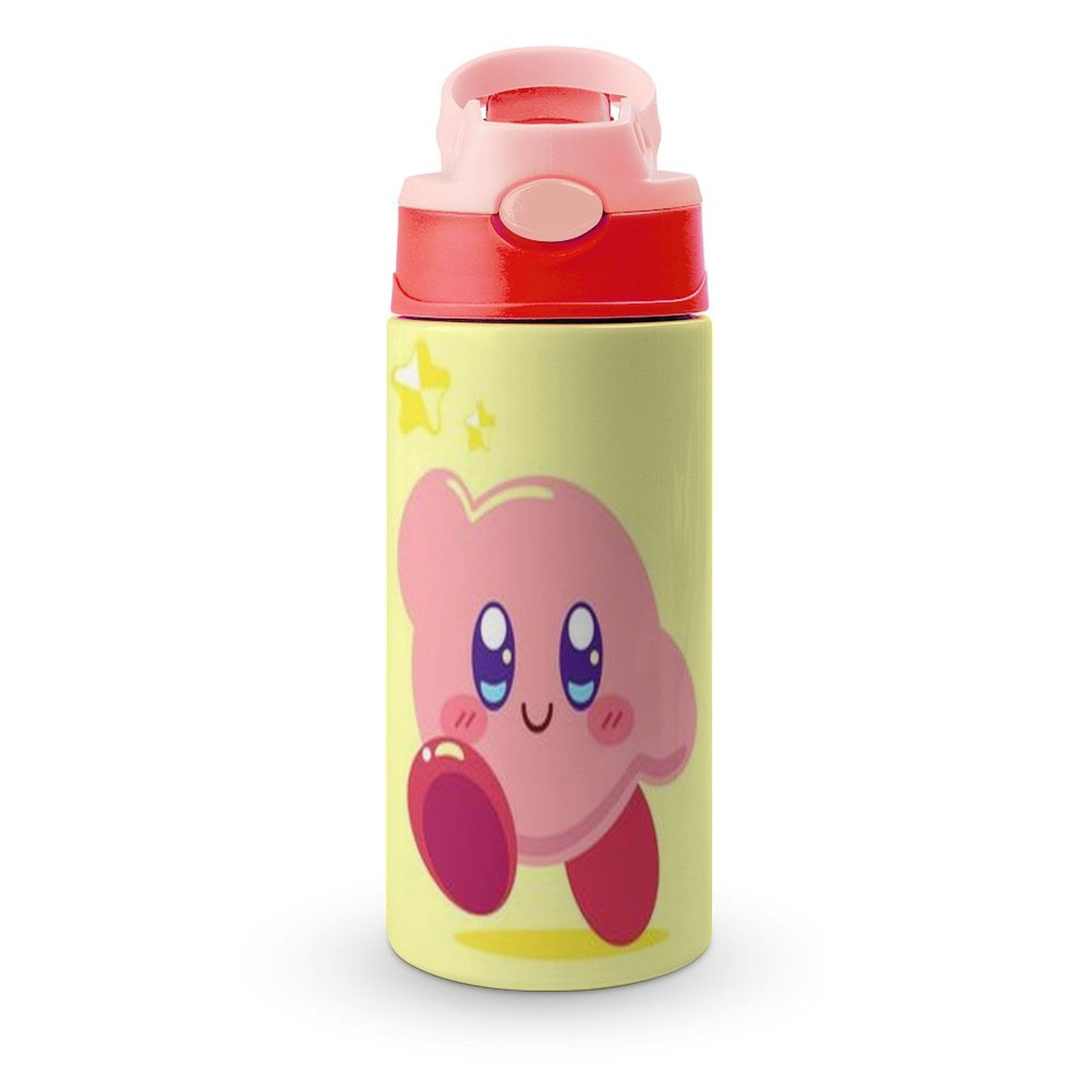Kirby kids stainless steel water cup with straw 350ml - Walmart.com