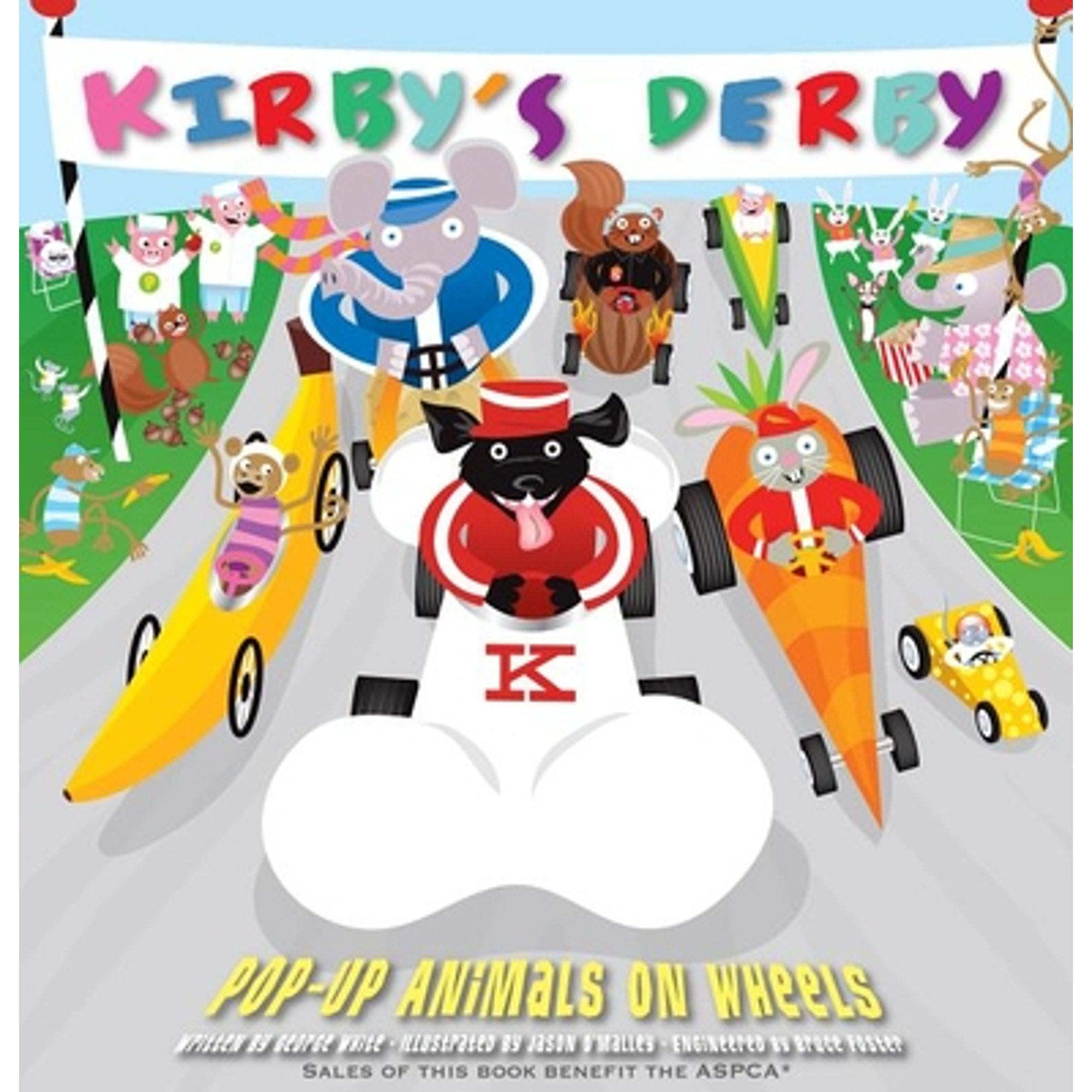 Pre-Owned Kirby's Derby: Pop-Up Animals on Wheels, 9781605802855 ...