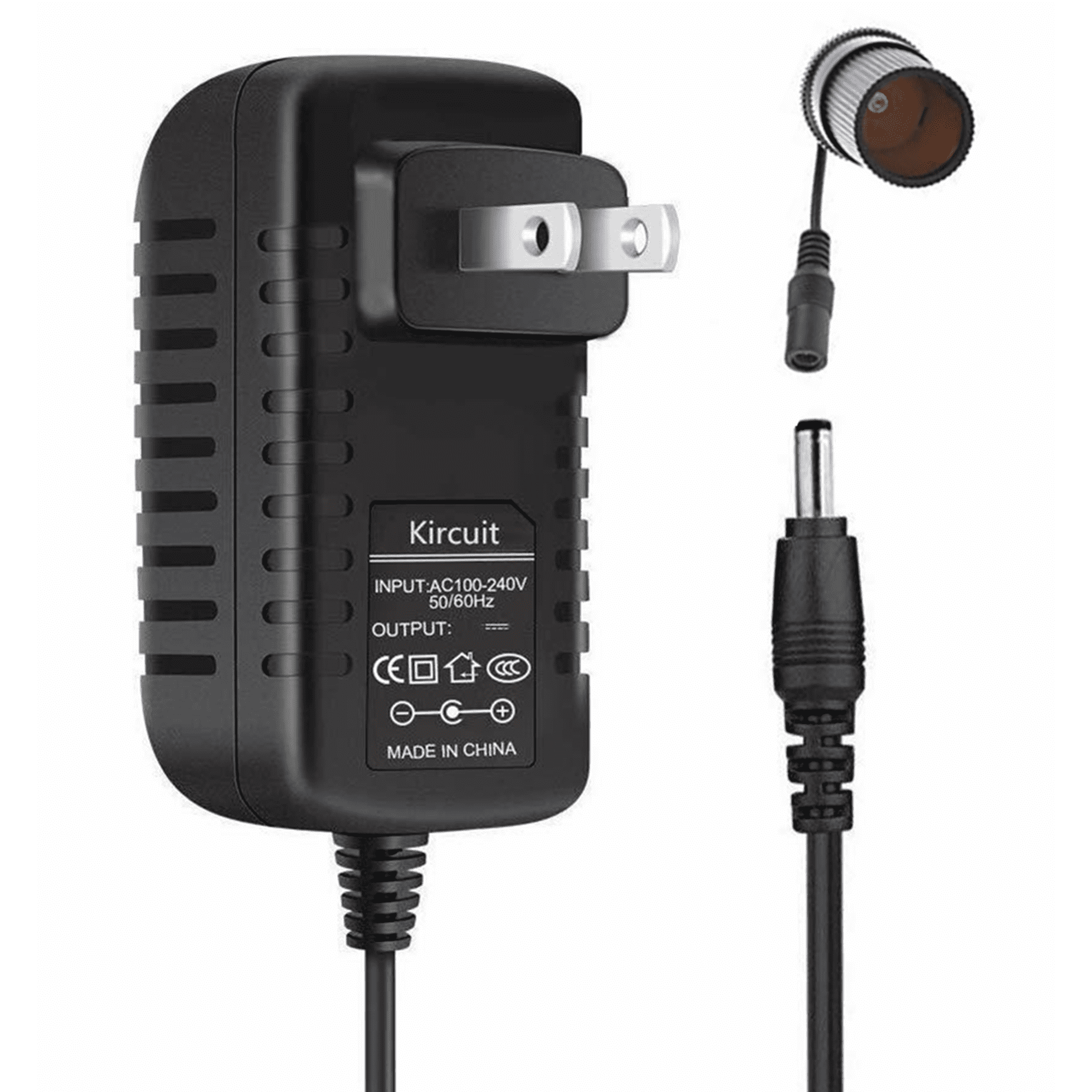 Kircuit 12V AC/DC Adapter Replacement for HobbyZone Firebird Phantom ...