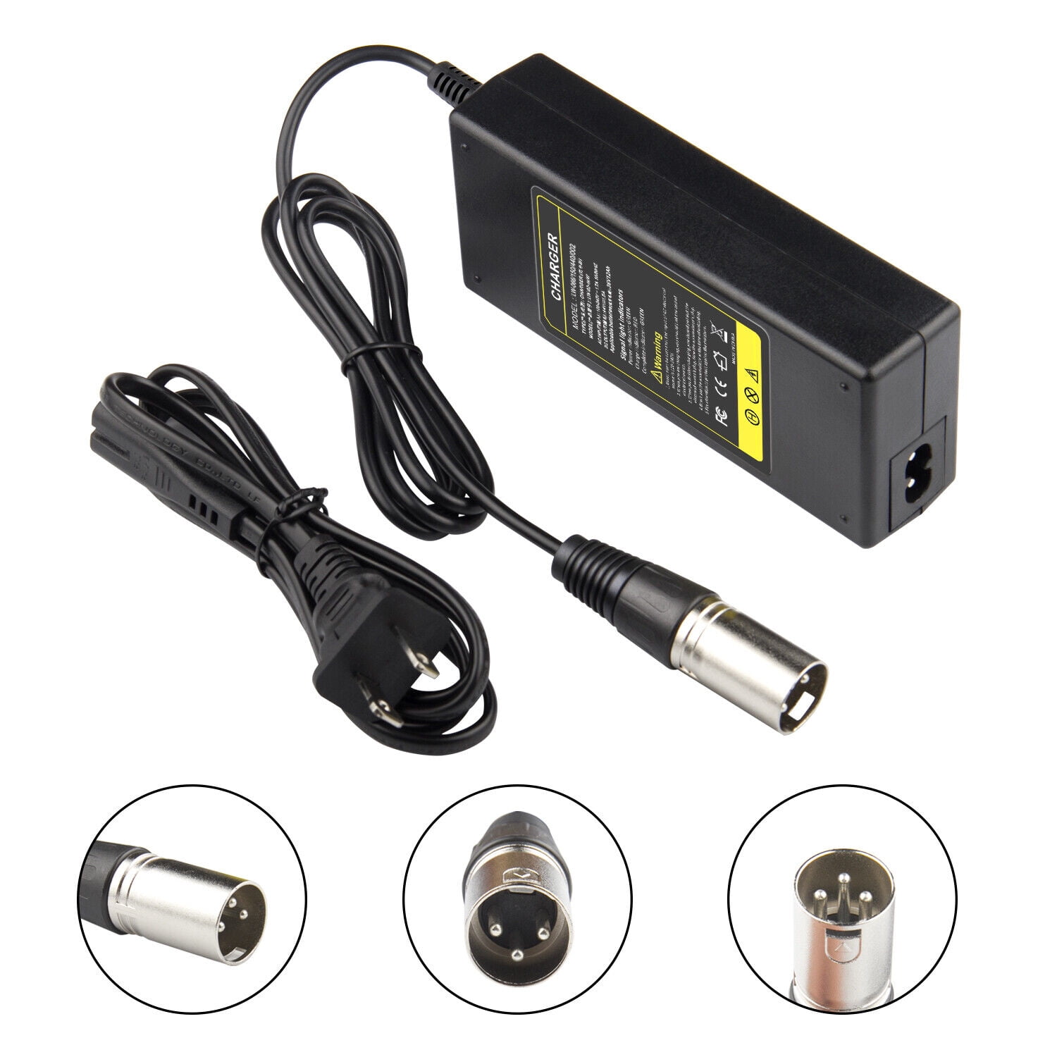 Kircuit 36V 1.5A For Sealed Lead Acid Battery Charger with XLR ...