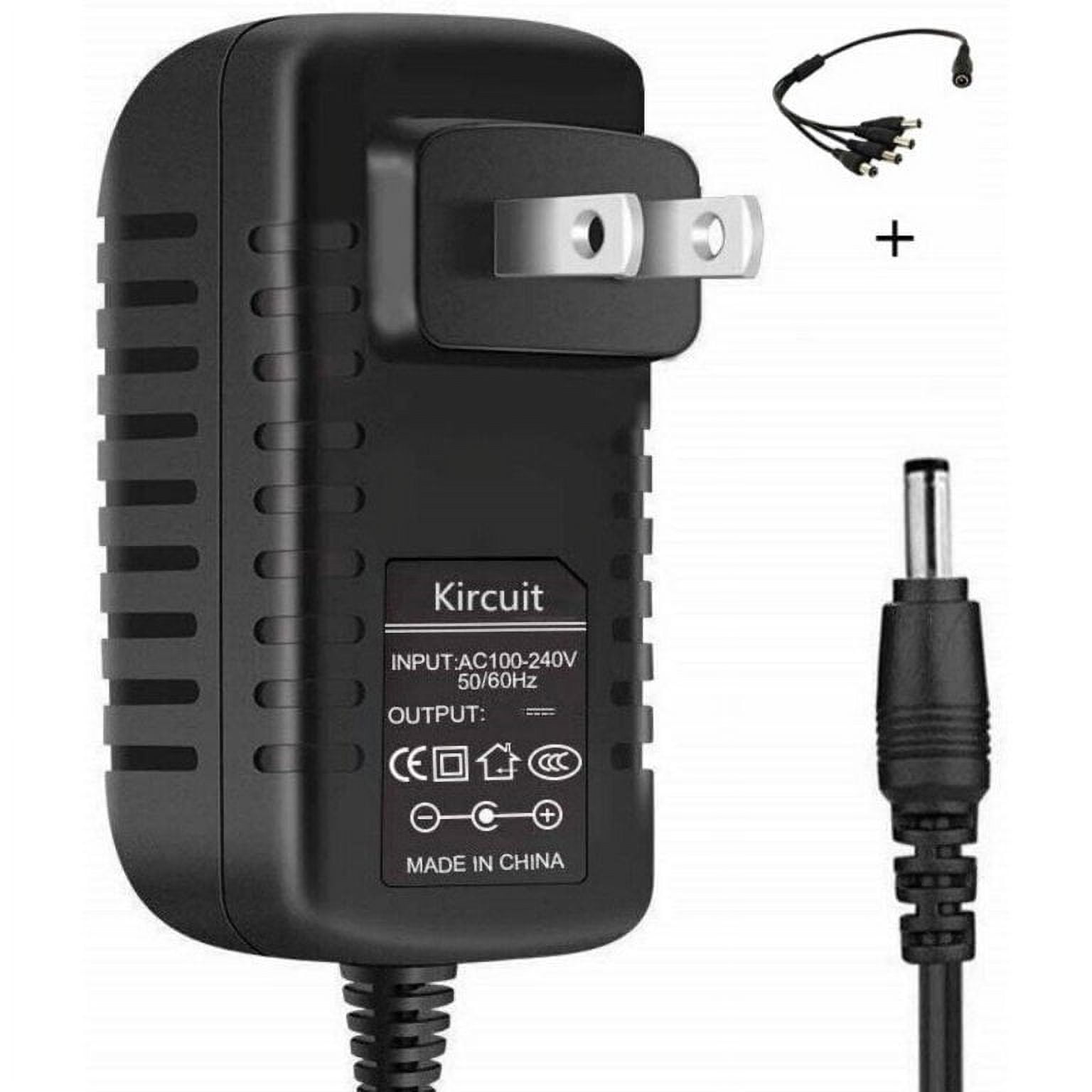 Kircuit AC/DC Adapter with 4-Way Splitter for ELEC 8CH Channel 960H ...