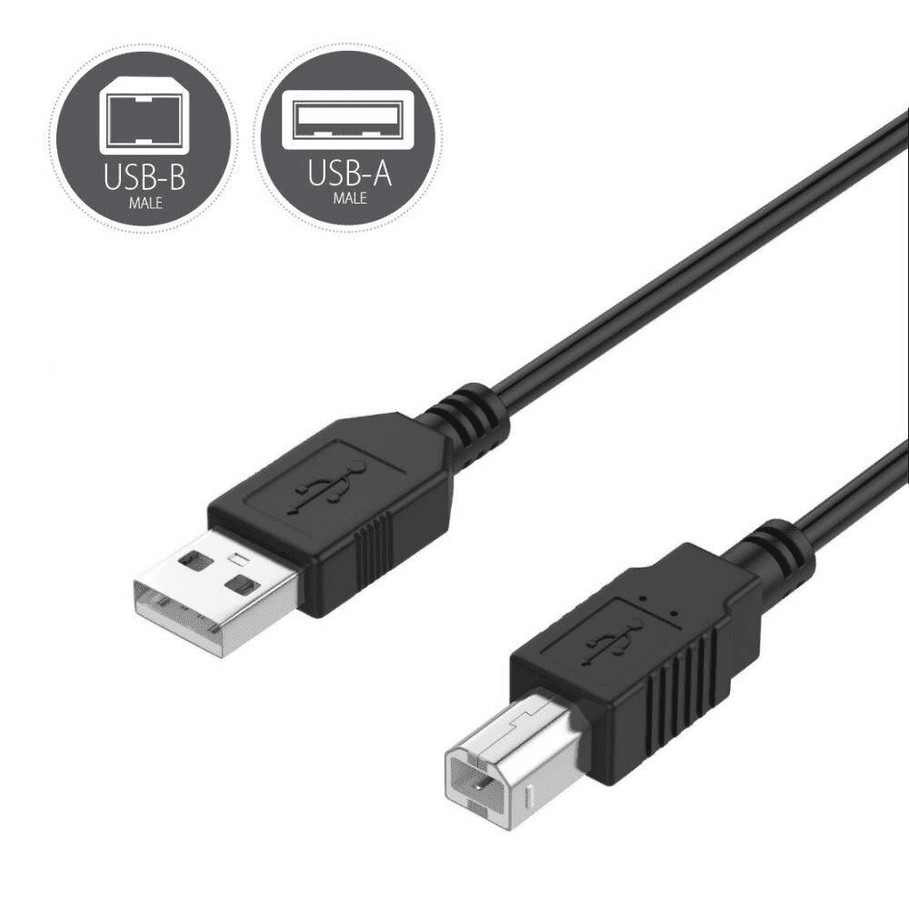 Kircuit 10FT USB Cable Cord for Brother DCP-8085DN MFC-J475DW MFC ...