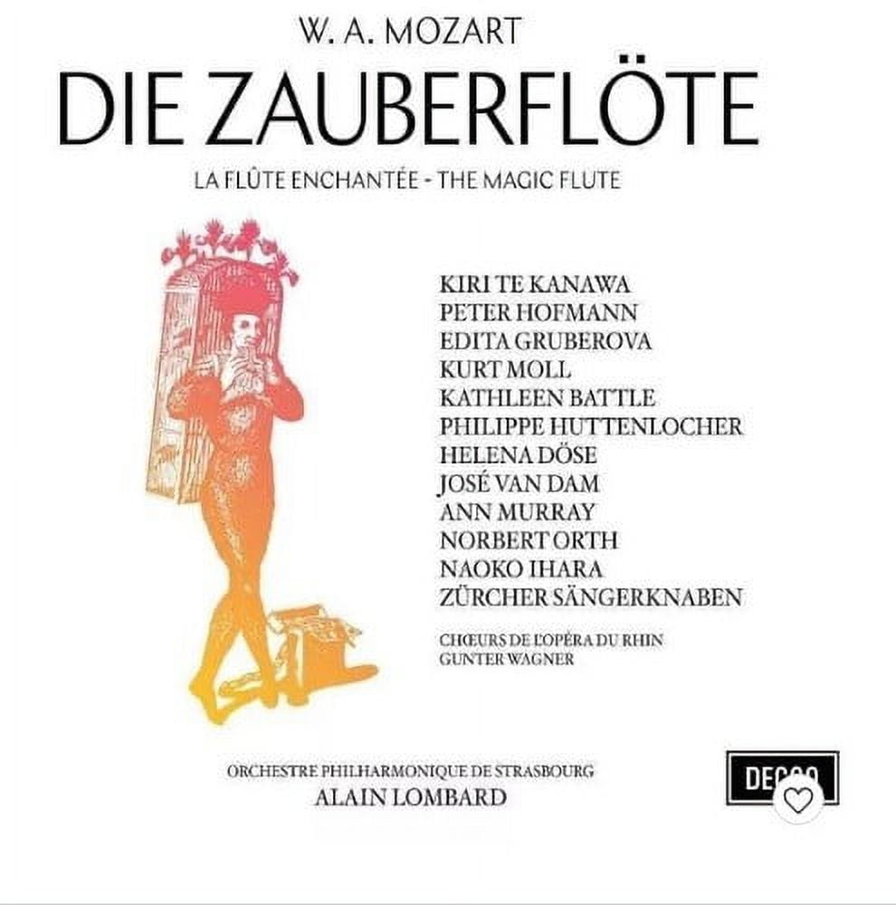 Kiri Te Kanawa - Mozart: Die Zauberflote (The Magic Flute) - Music & Performance - CD - Walmart.com