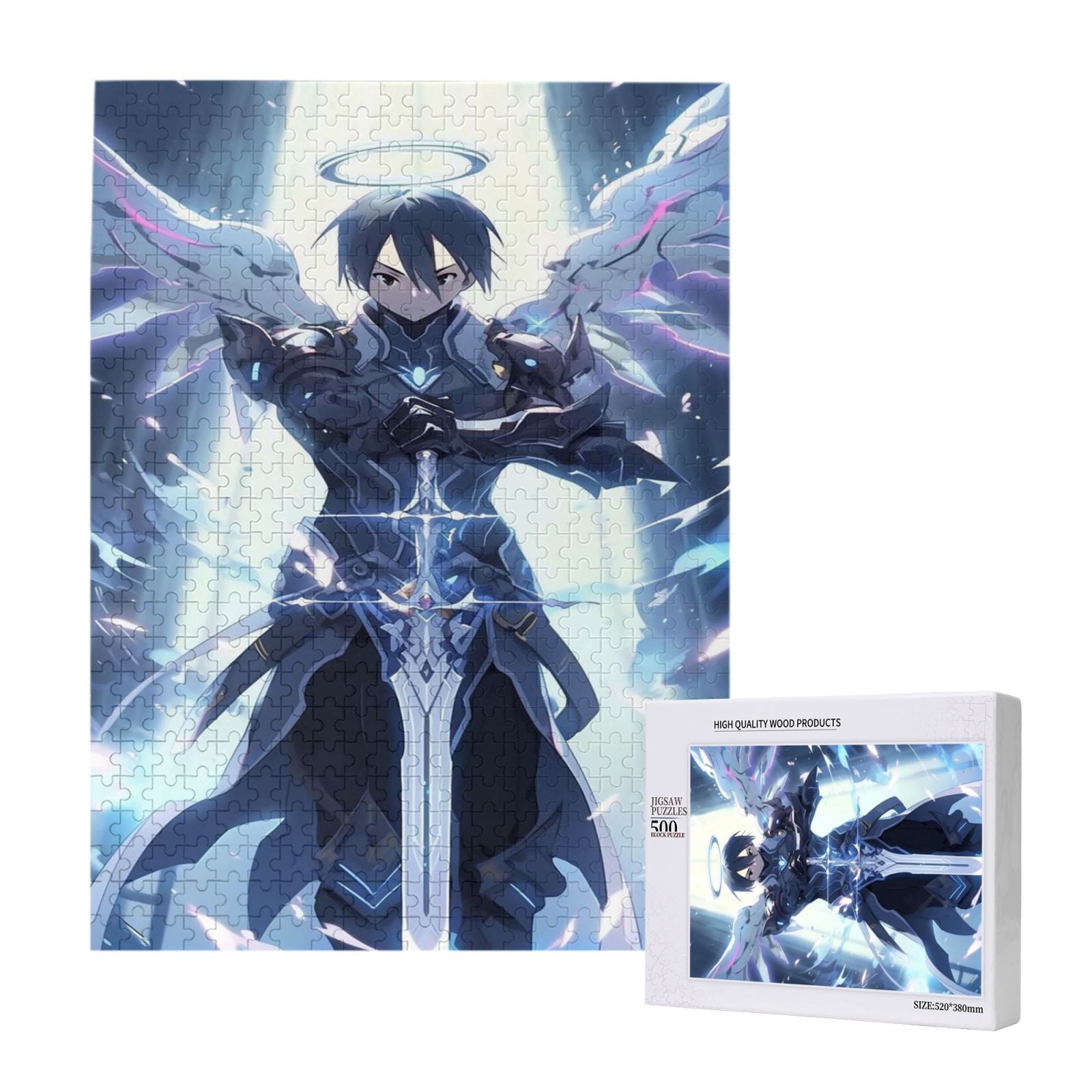 Kirigaya Kazuto Jigsaw Puzzle Interactive Brain Teaser Board Game for ...