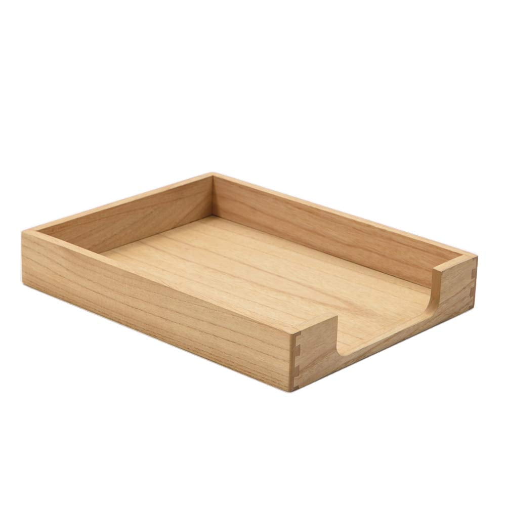 Kirigen Wood Letter-Size Tray Single-Tier (TP-NA)- Wooden Tones ...