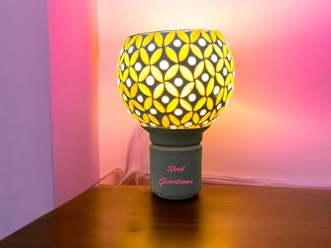 Kirit Gemstones Himalayan Rock Salt Plug-in Lamp for Vastu, Feng Shui ...