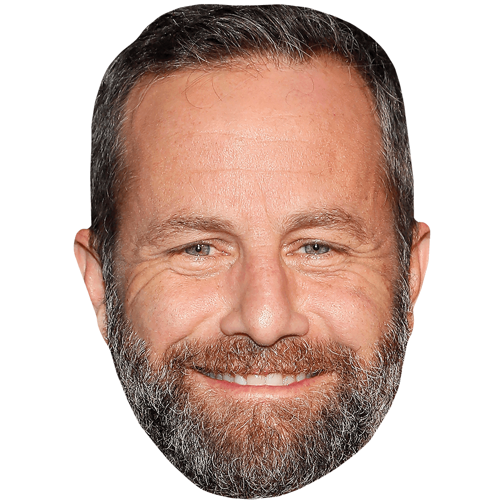 Kirk Cameron (Beard) Celebrity Mask, Flat Card Face, Fancy Dress Mask ...