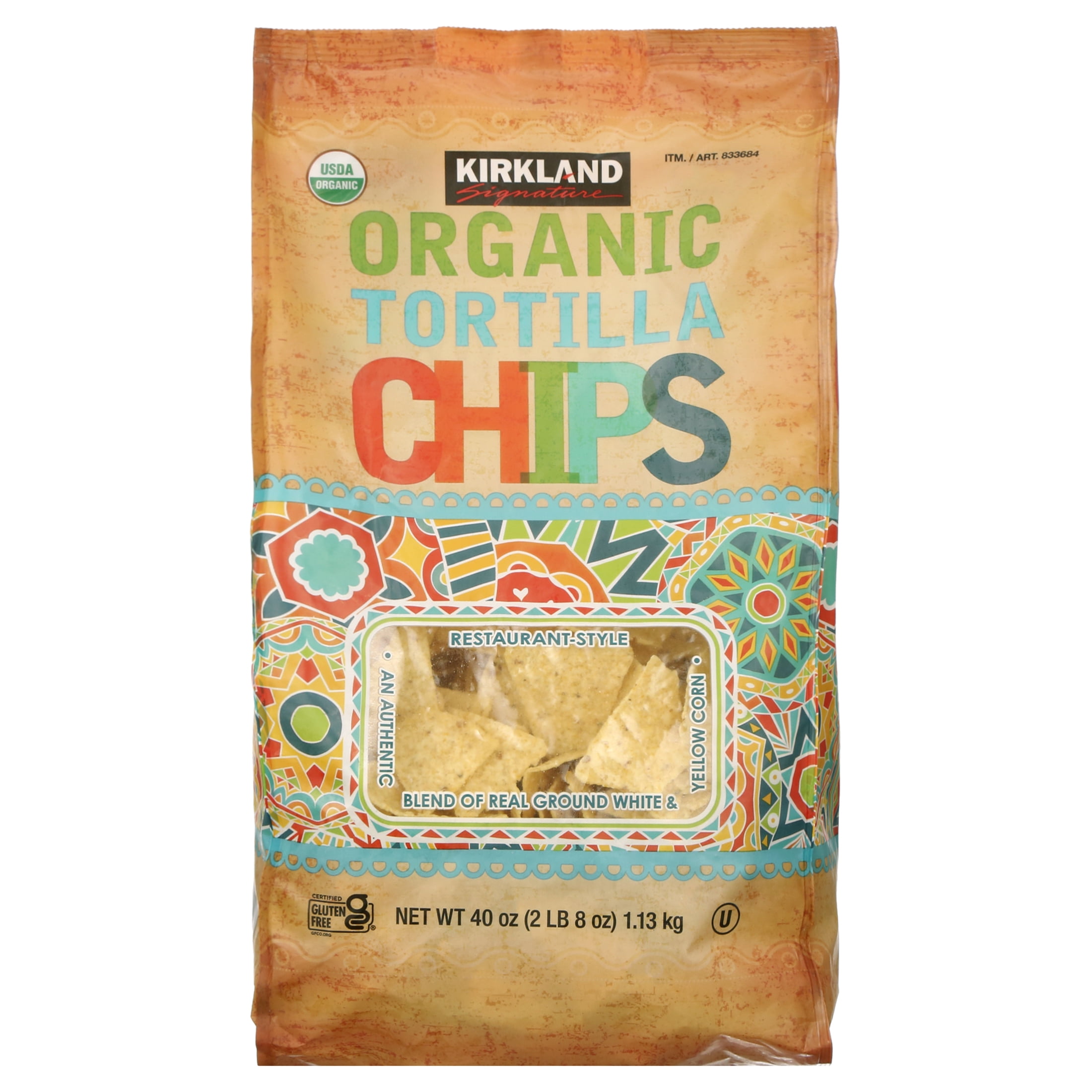Kirkland Signature Organic Tortilla Chips, 40 Ounce - Walmart.com