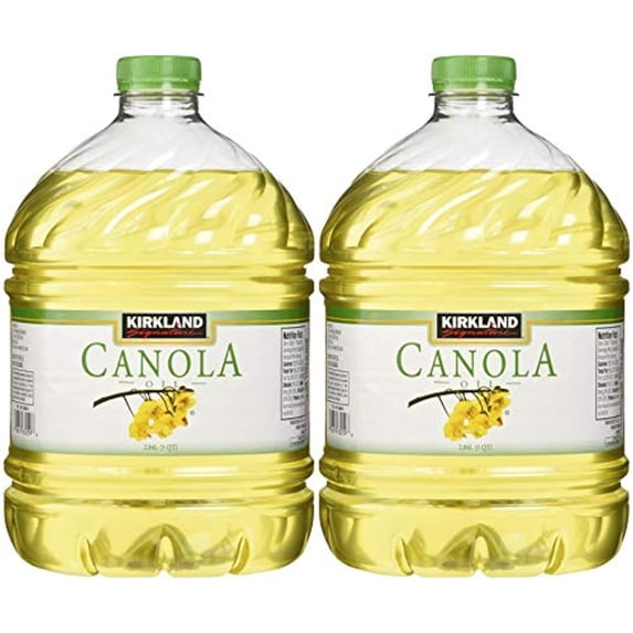 Kirkland Signature 100% Pure Canola Oil - 3 qt - 2 ct - SET OF 10 ...