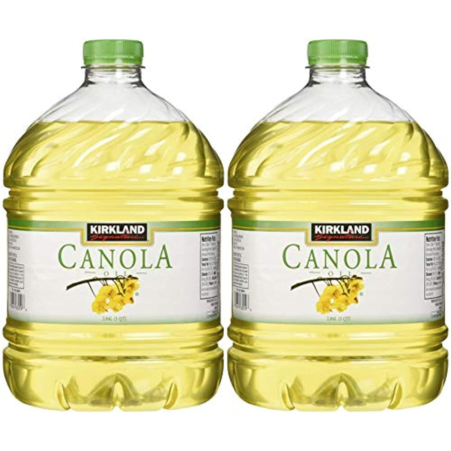 Kirkland Signature 100% Pure Canola Oil - 3 qt - 2 ct - SET OF 3 ...