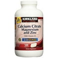Kirkland Signature Calcium Citrate 500mg (500 Tablets) - Walmart.com