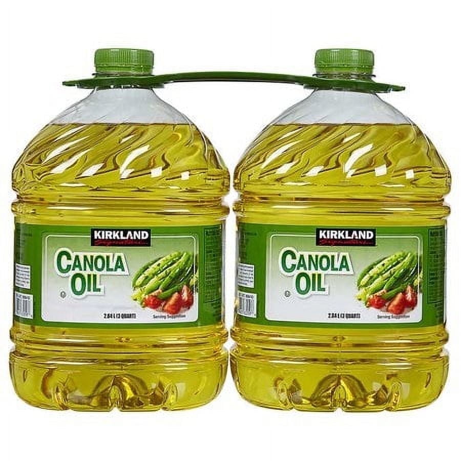 Kirkland Signature, Canola Oil, 3 qt, 2-pack Kosher (Circle U ...