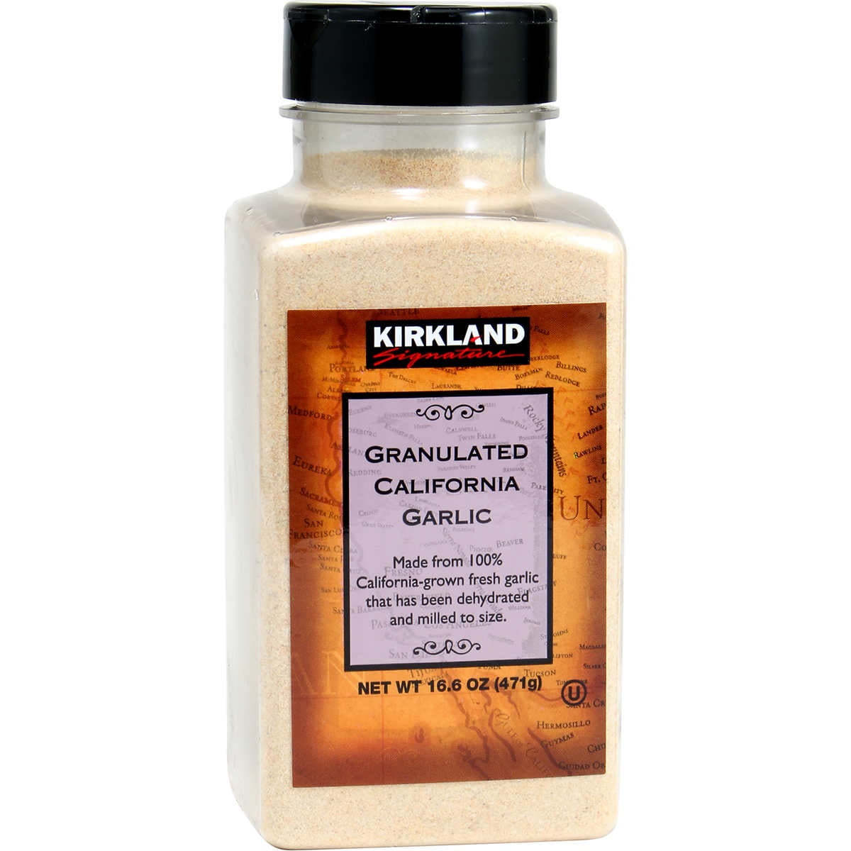 Kirkland Signature Granulated California Garlic, 16.6 Ounce, Powerful ...