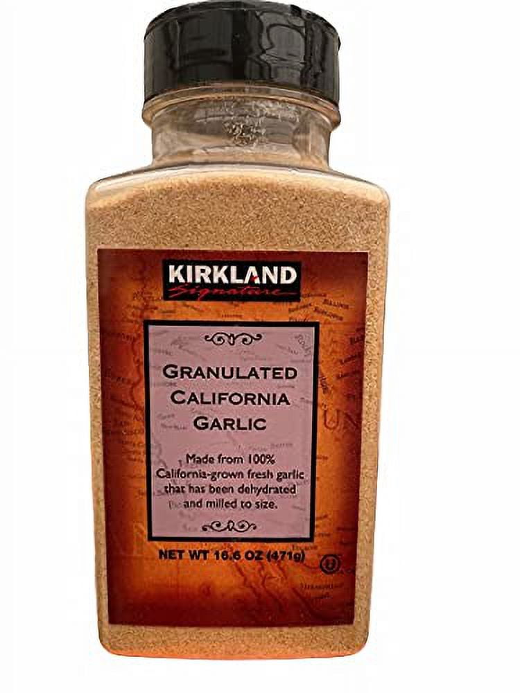 Kirkland Signature Granulated California Garlic, 16.6 Ounce - Walmart.com