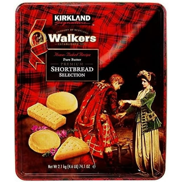 Kirkland Signature Home-Baked Pure Butter Premium Shortbread Selection ...