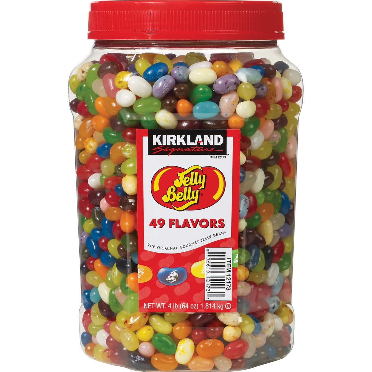 Kirkland Signature 4 lbs Gourmet Jelly Beans, Jelly Belly, 49 Flavors ...