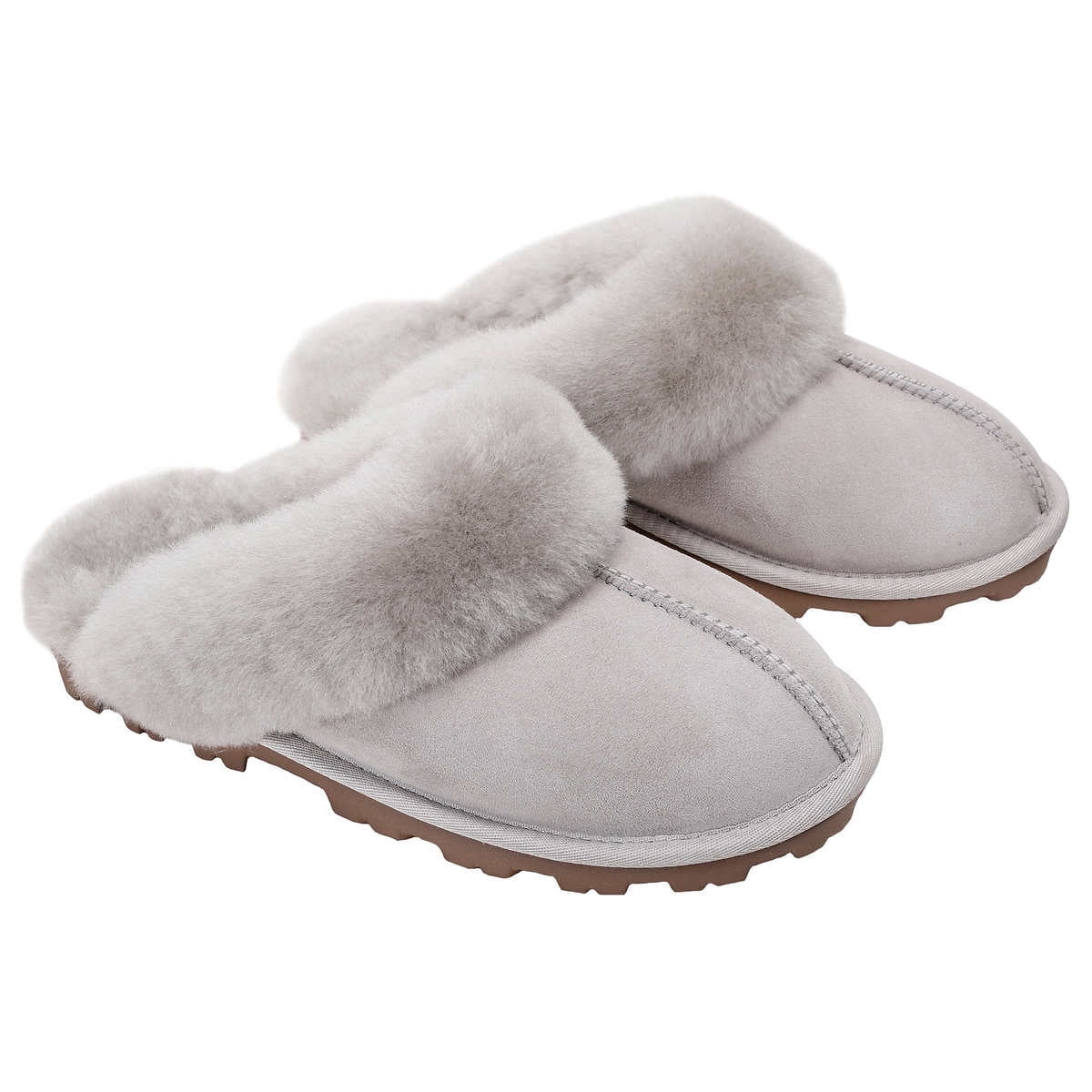 Kirkland Signature Ladies' Shearling Slipper Genuine Australian ...