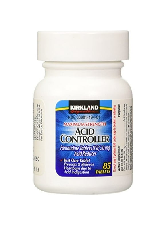 Famotidine in Antacids and Heartburn Relief - Walmart.com