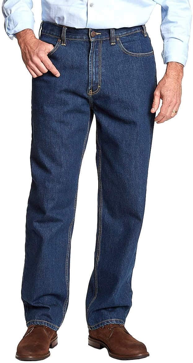 Kirkland Signature Men's Blue Relaxed Fit Jeans 42x36 - Walmart.com