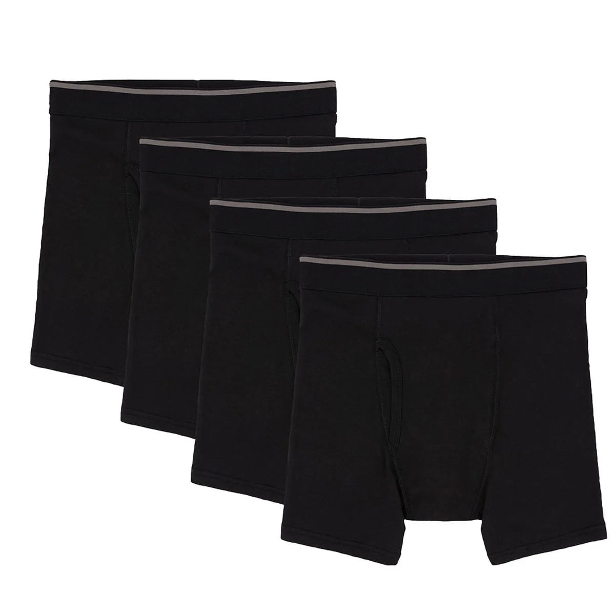 Kirkland Signature Men's Boxer Brief, Men's Trunk Underwear, 4-pack ...