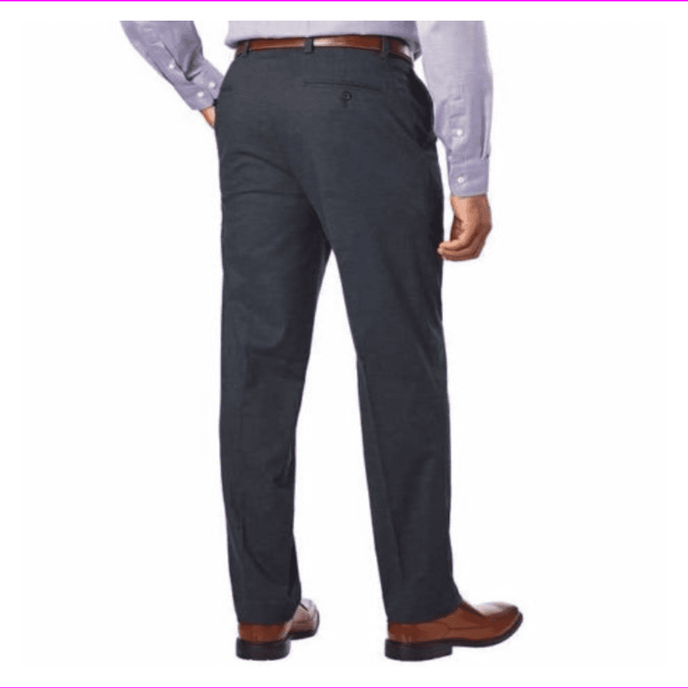 Kirkland Signature Men's Comfort Pant 34X30/Chacoal Texture - Walmart.com
