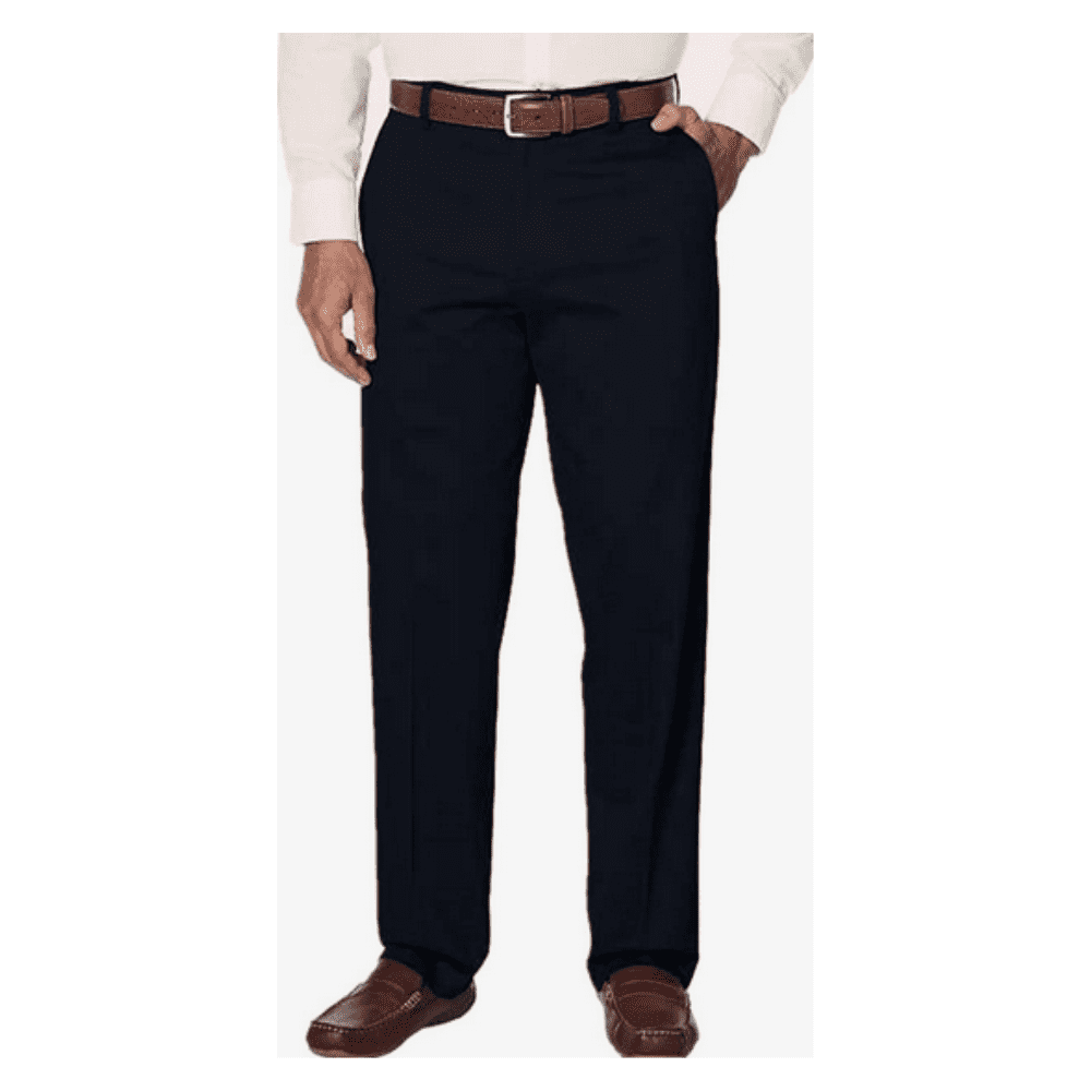 Kirkland Signature Men's Non Iron Comfort Pant Cotton , Black , size ...