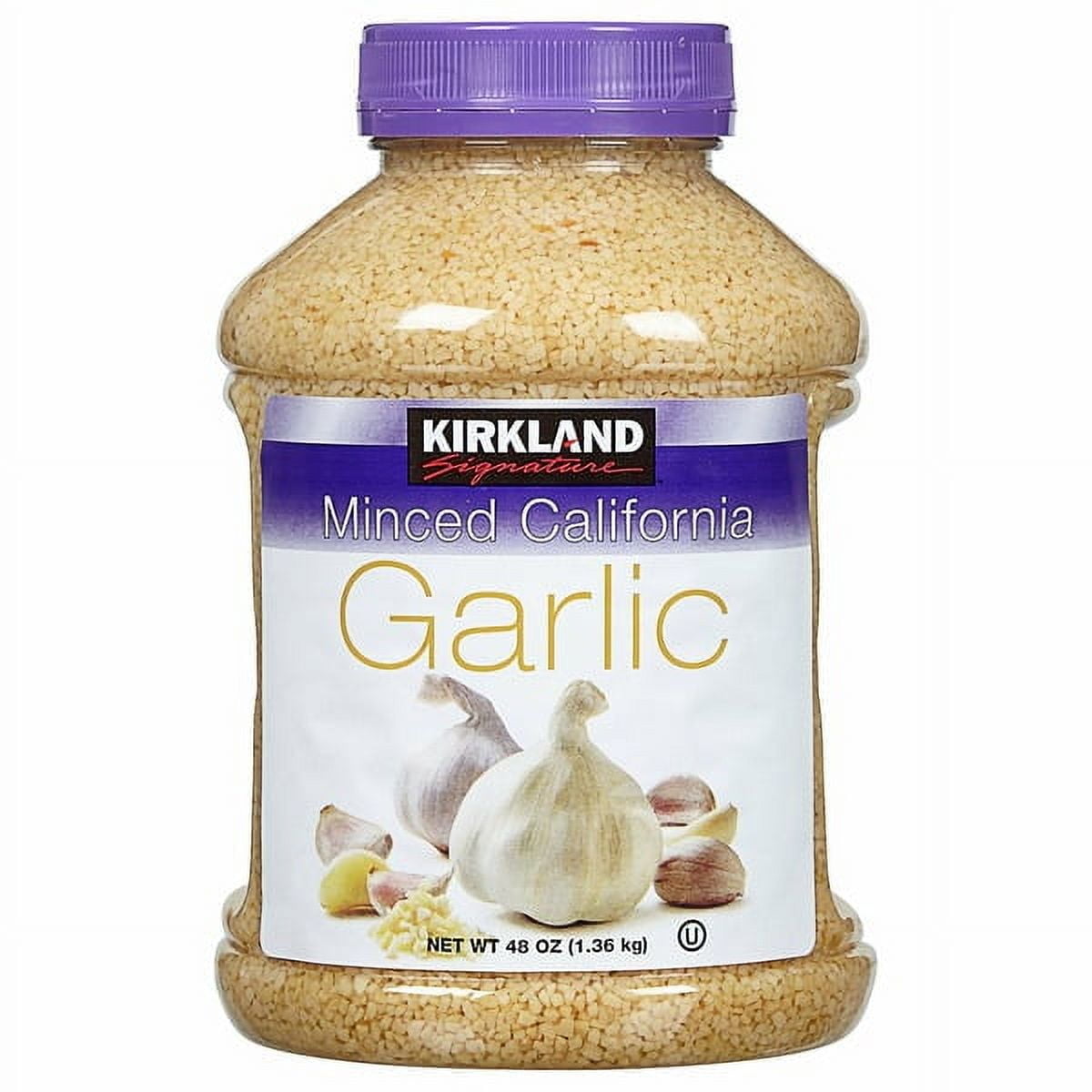 Kirkland Signature, Minced California Garlic, 48 oz - Walmart.com