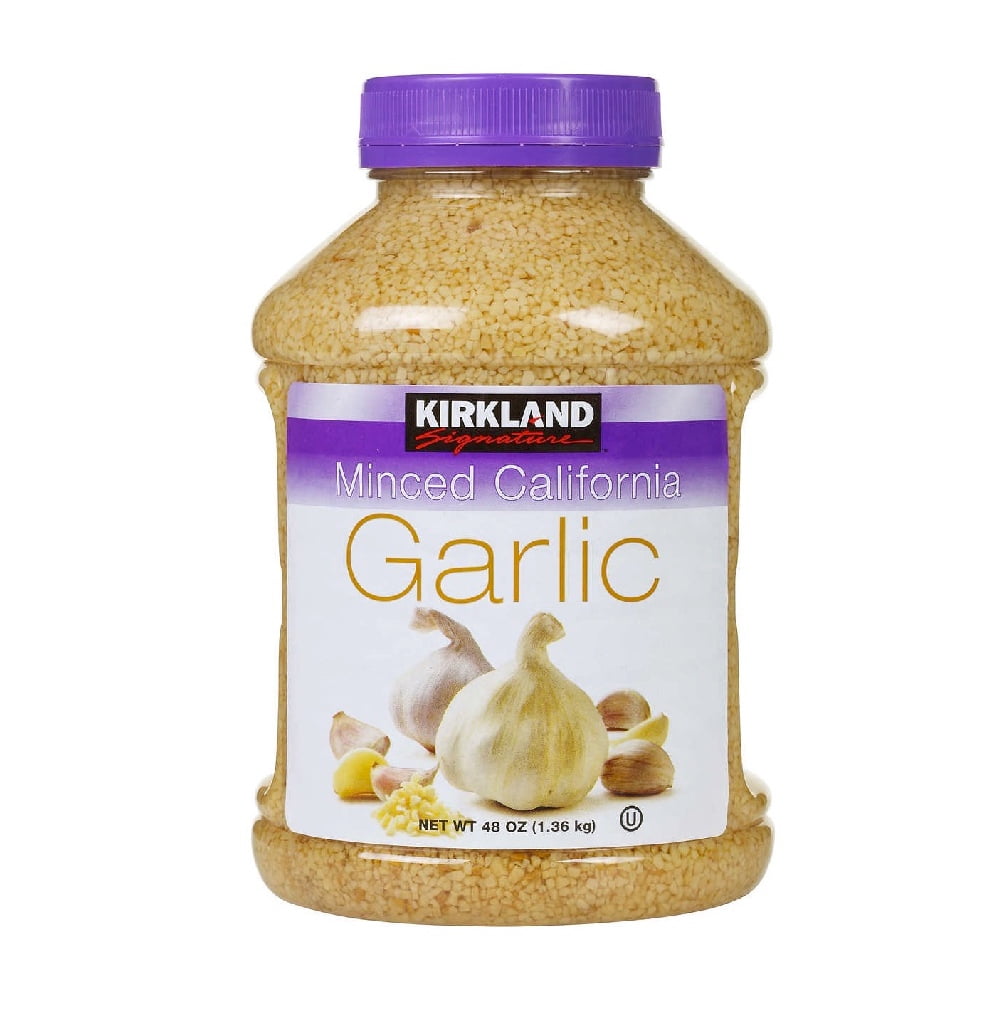 Kirkland Signature Minced California Garlic, 48 oz - Walmart.com