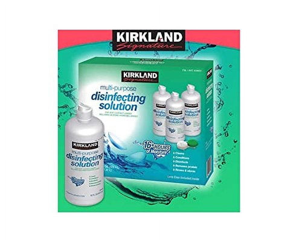Kirkland Signature Multi-Purpose Sterile Solution for Soft Contact Lens ...