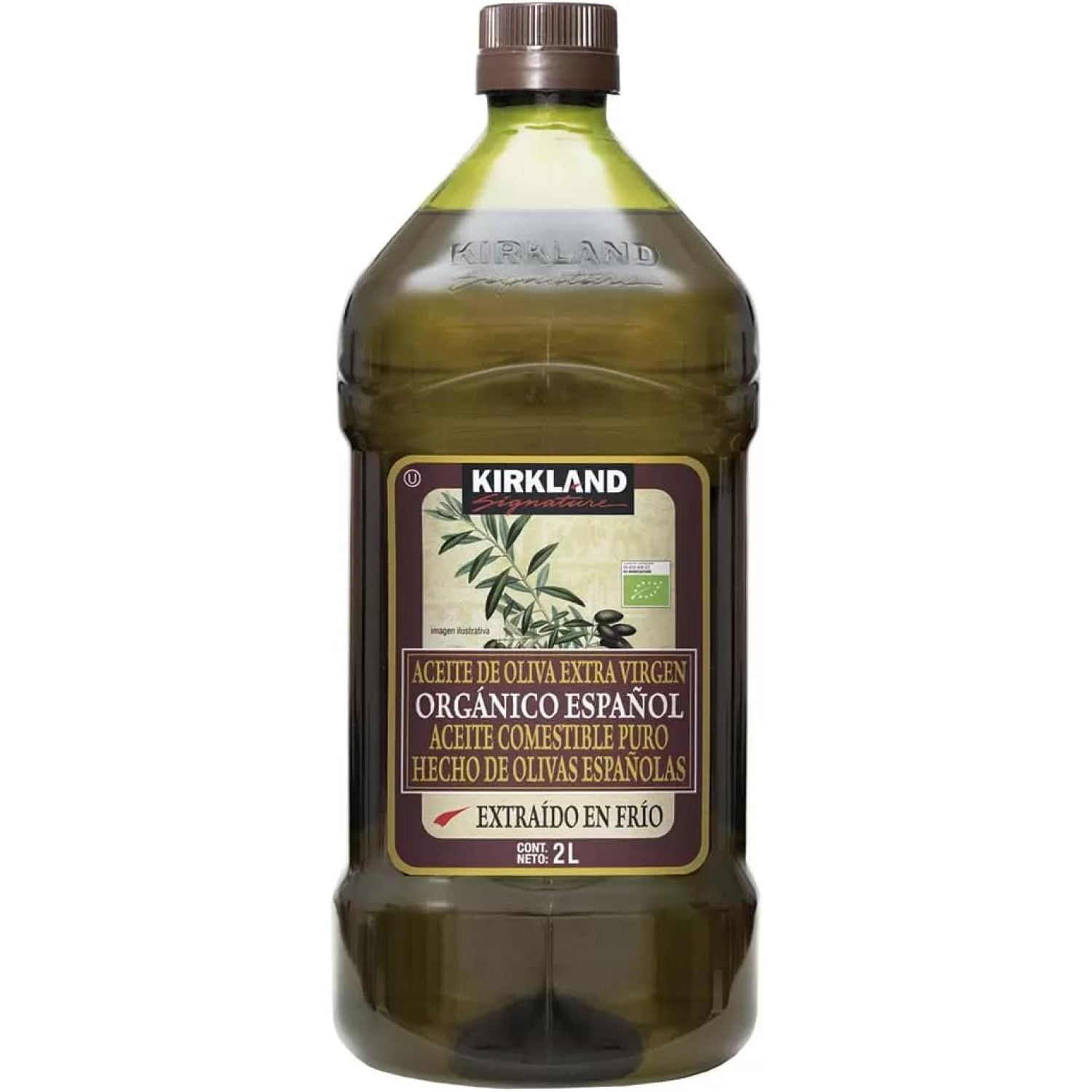 Kirkland Signature Organic Cold Pressed Extra Virgin Olive Oil - 2 L ...