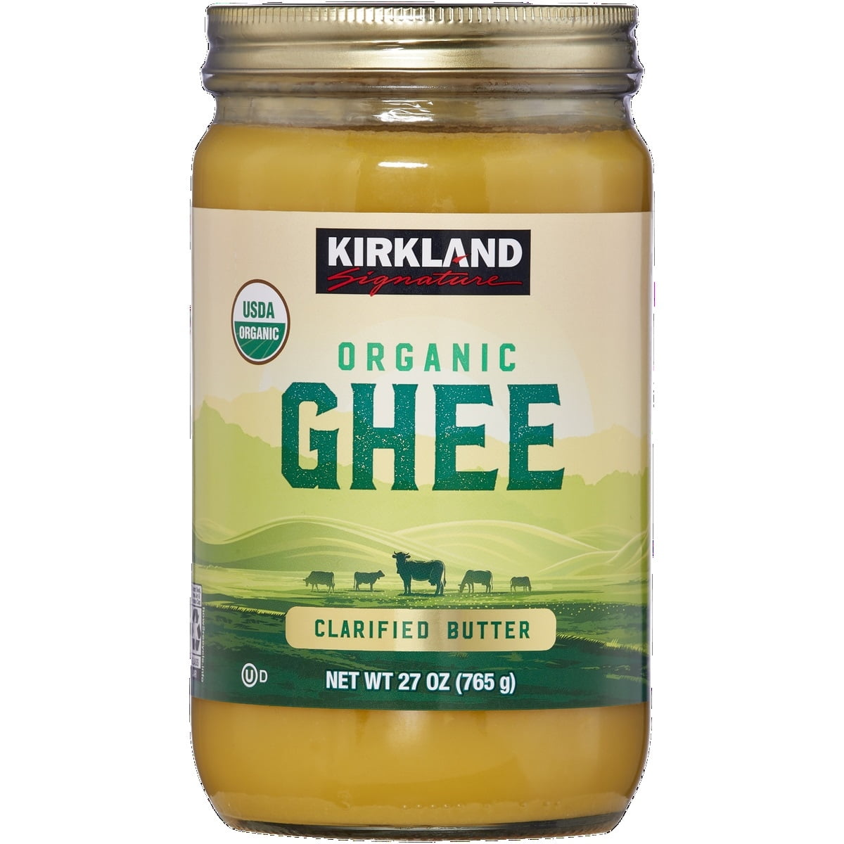 KIRKLAND Organic Ghee Clarified Butter, 27 Ounce - Walmart.com