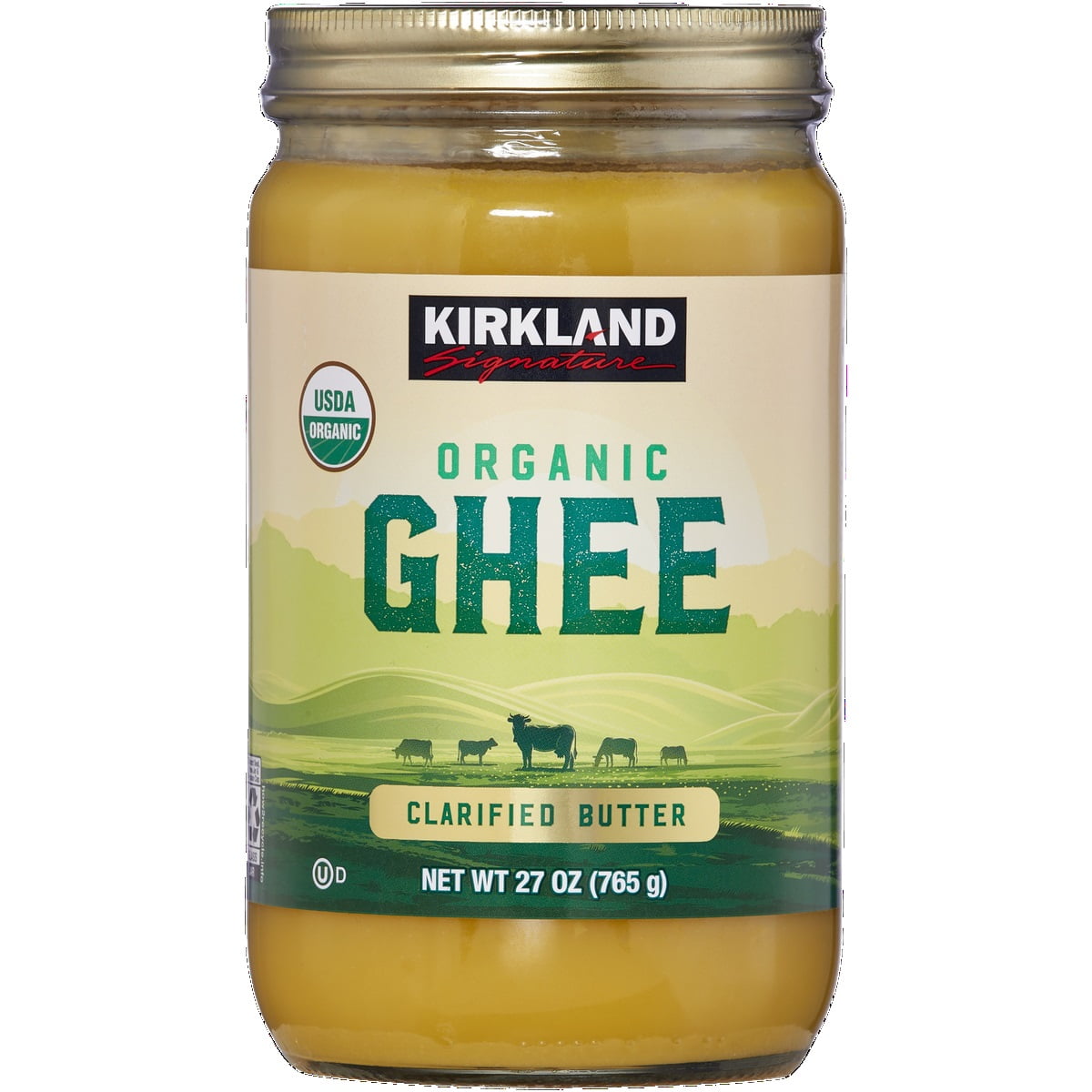 Kirkland Signature Organic Ghee Clarified Butter, 27 Ounce - Walmart.com