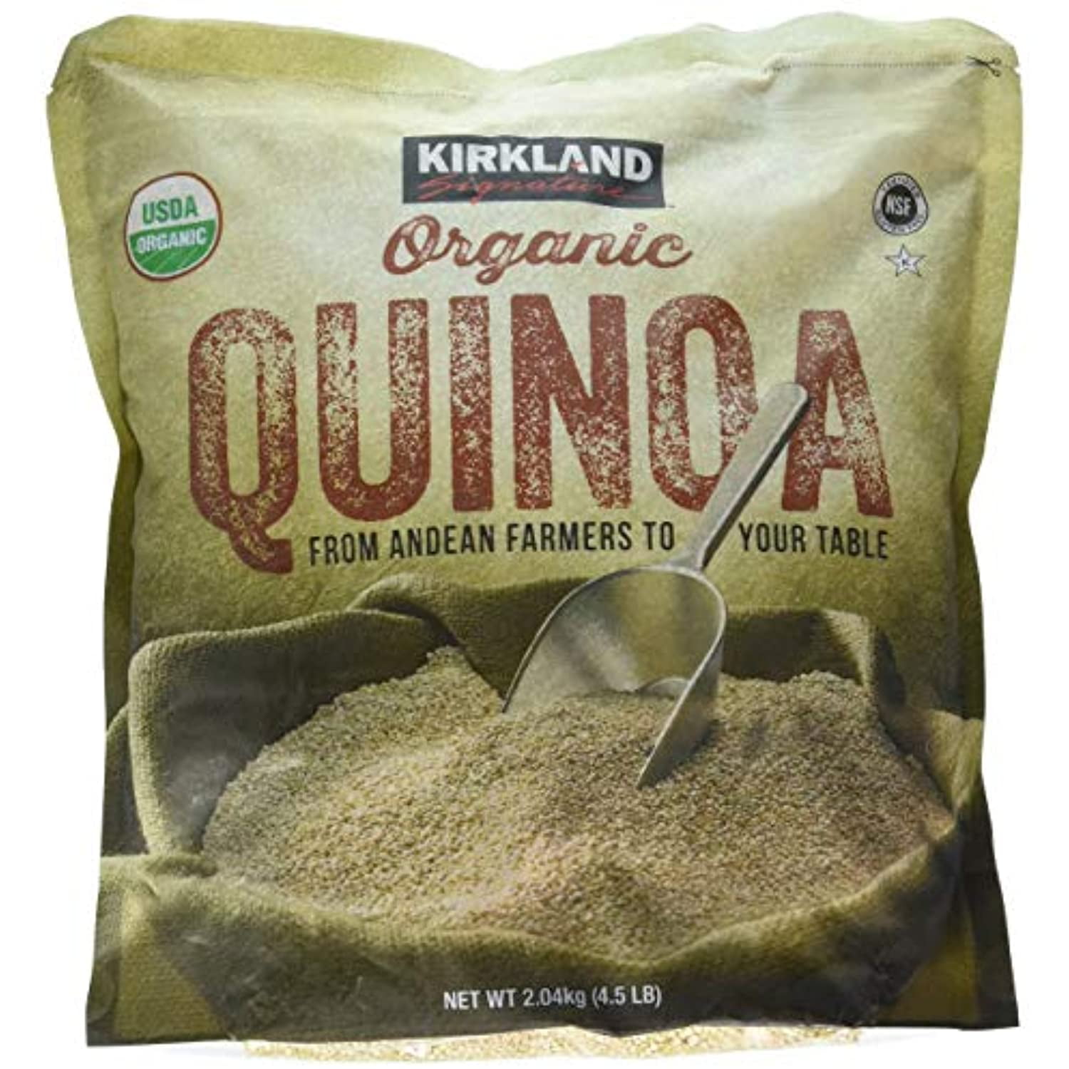 Kirkland Signature Organic Gluten-Free Quinoa From Andean Farmers To ...