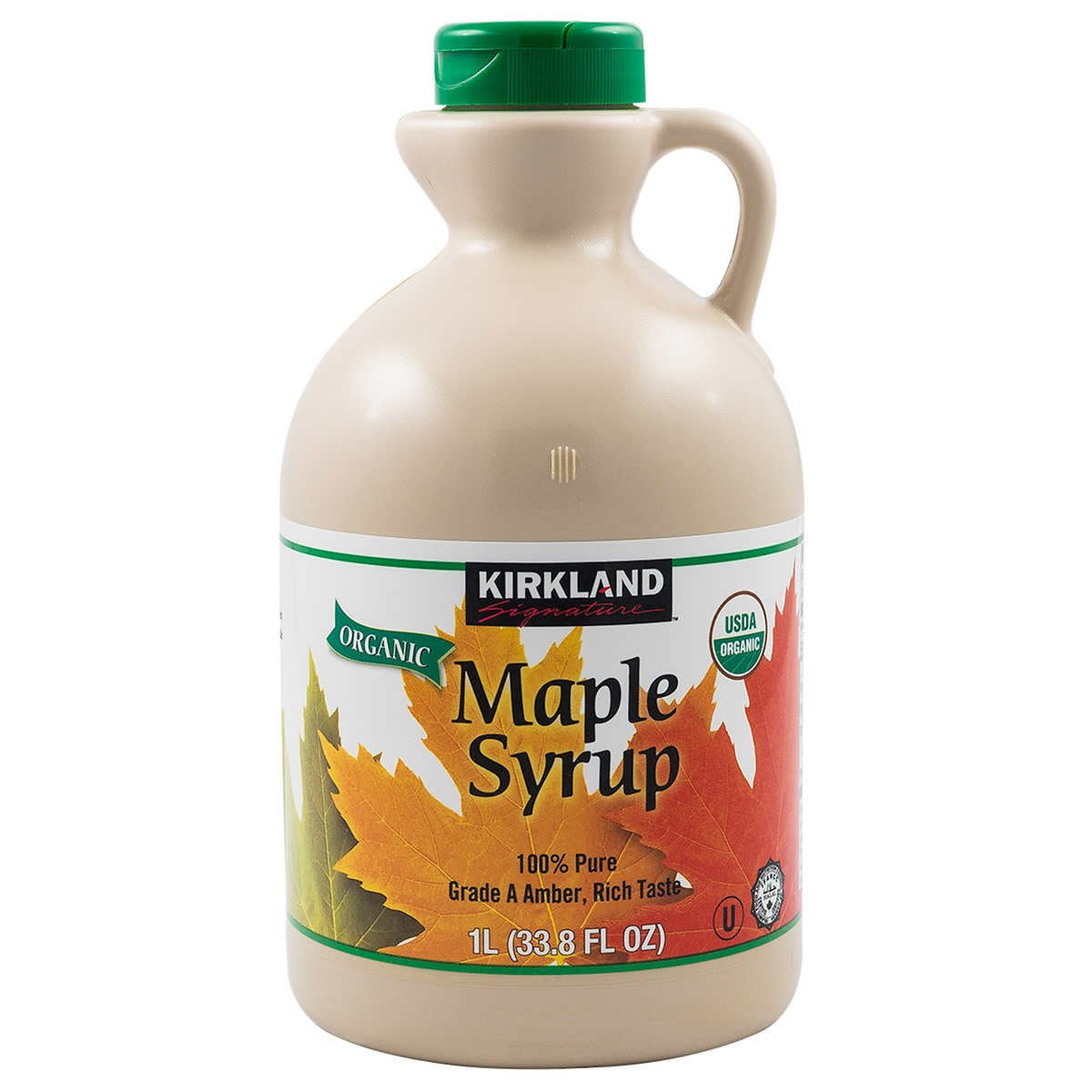 Kirkland Signature Organic Pure Maple Syrup 33.8 Ounce - Walmart.com