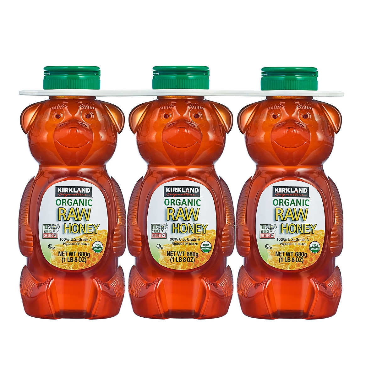 Kirkland Signature Organic Raw Honey, Wholesome Unprocessed, 24 oz 3 ...