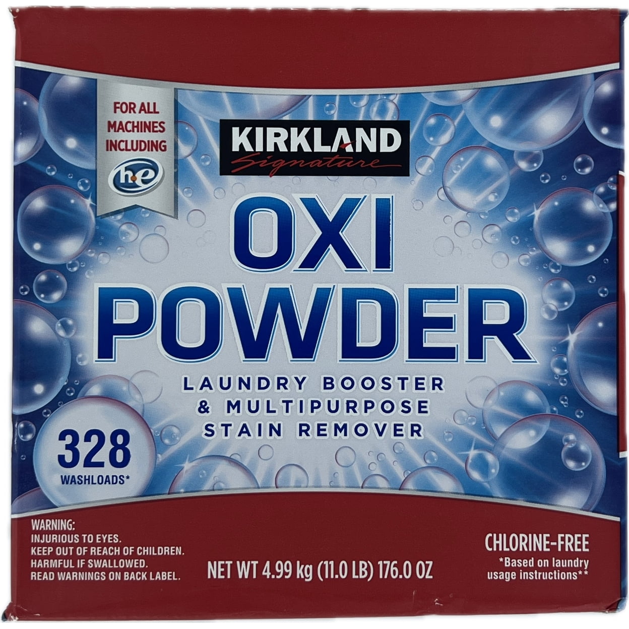 Kirkland Signature Oxi Powder Laundry Booster & Multipurpose Stain ...