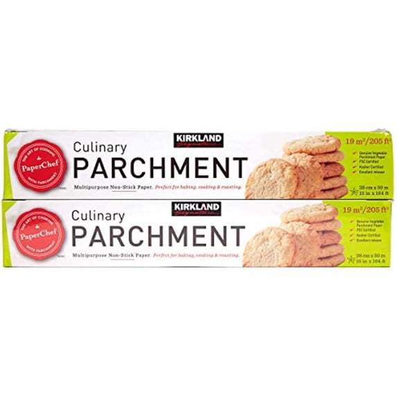 Kirkland Signature Parchment Paper 2-Pack, 2 Count, White - Walmart.com