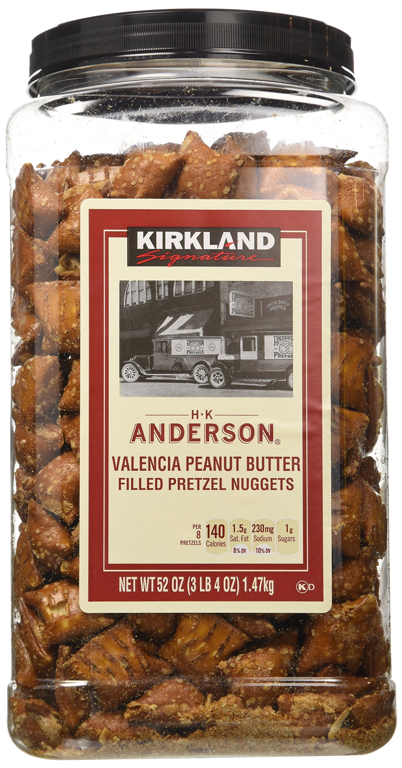 Kirkland Signature Peanut Butter Pretzel, 52 Ounce Packaging May Vary ...