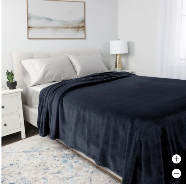 Kirkland Signature Plush Blanket - Walmart.com