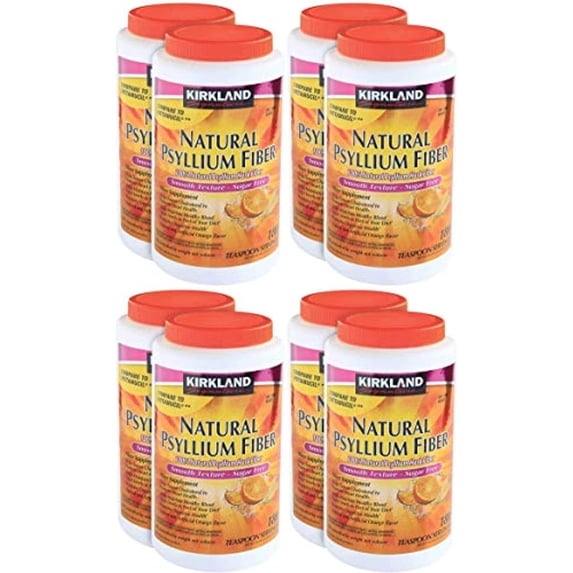 Kirkland Signature Psyllium Fiber Sugar Free 2 ct 180 ct Pack of 4 ...