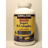 Kirkland Signature Daily Super B-Complex with Electrolytes, Folic Acid ...