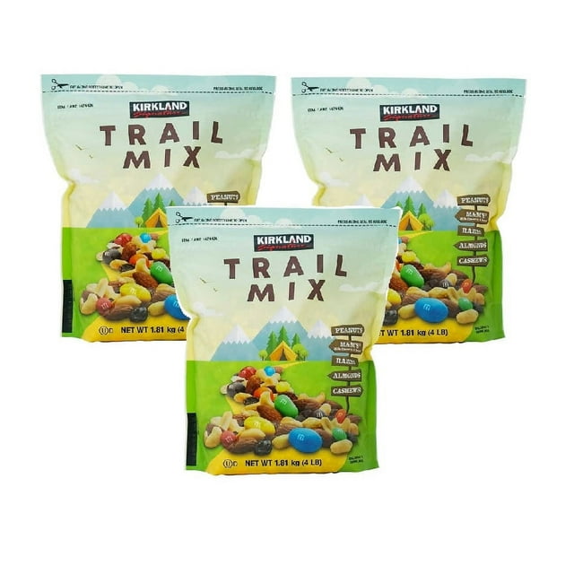 Kirkland Signature Trail Mix, 4 lbs 3PK - Walmart.com