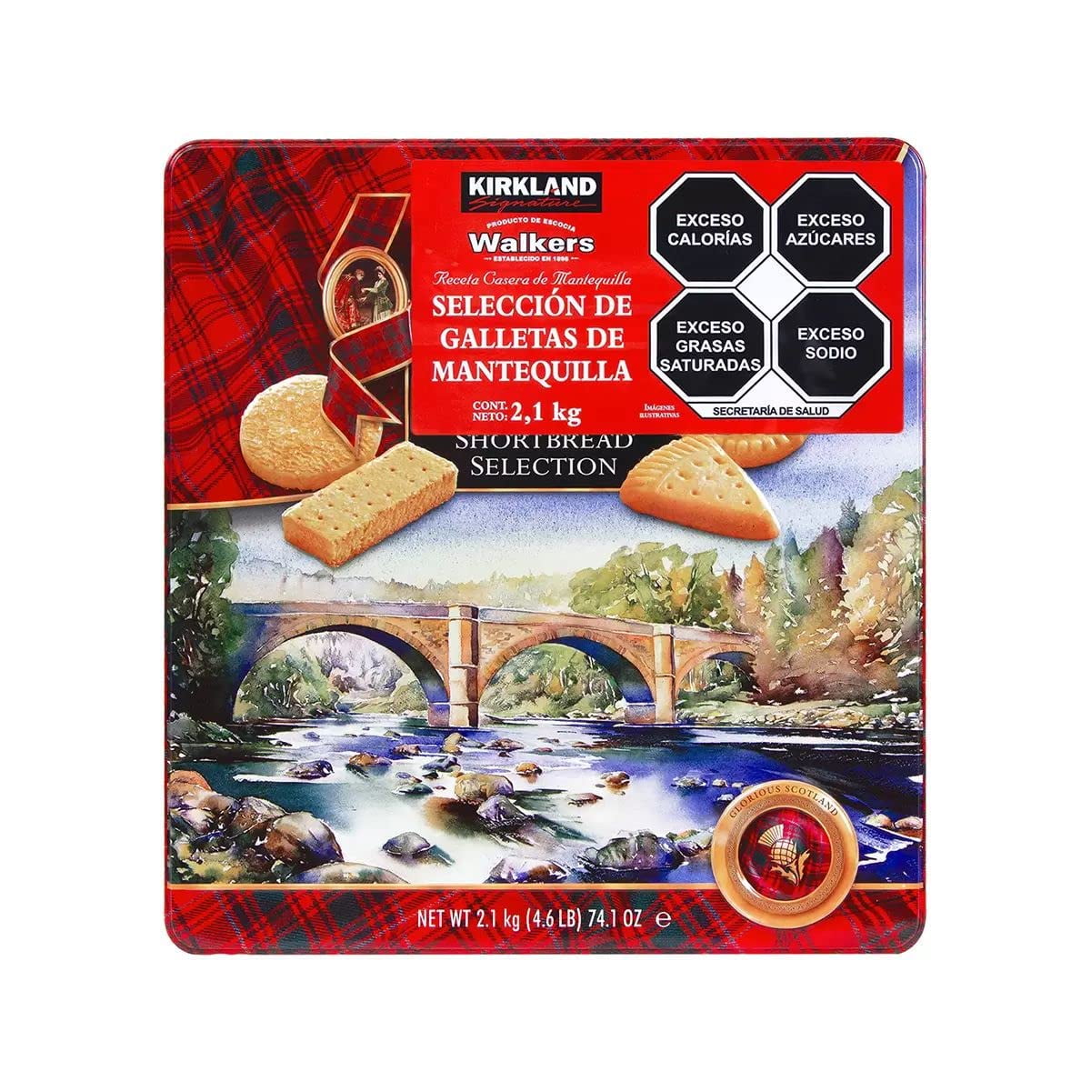 Kirkland Signature Walkers Premium Shortbread Selection Gift H2FSDTin ...