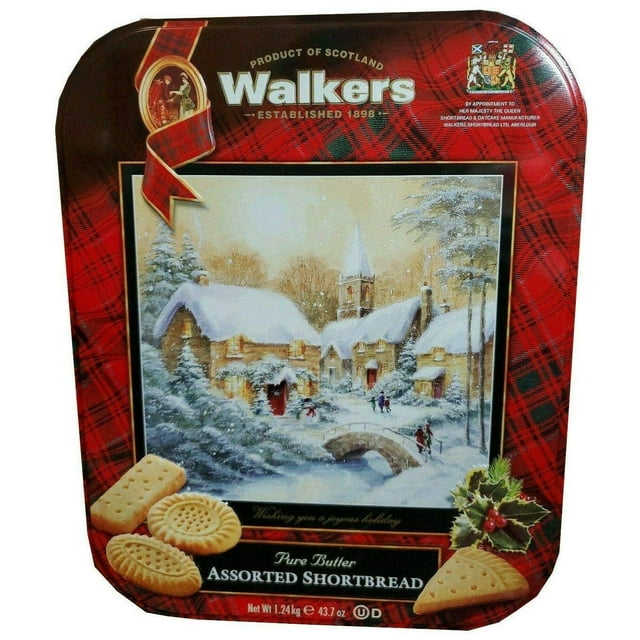 Kirkland Signature Walkers Premium Shortbread Selection Gift Tin (2.73 ...