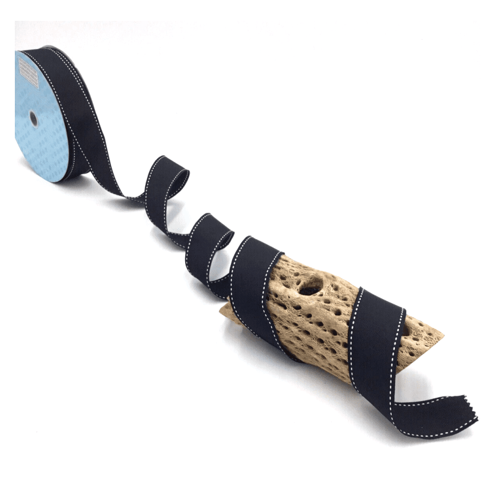 Kirkland Signature Wire-Edged Polyester Ribbon, 1.5 x 50Y, Style ...